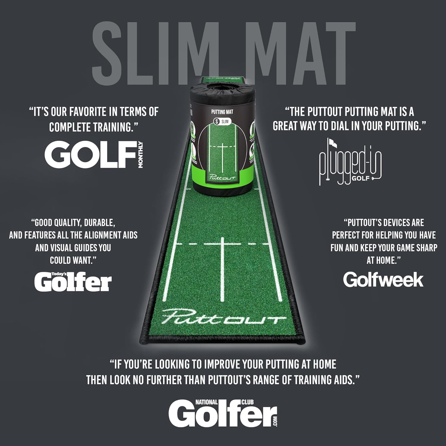 2026 PuttOUT Slim Putting Mat Review – Golf Aid Advisor